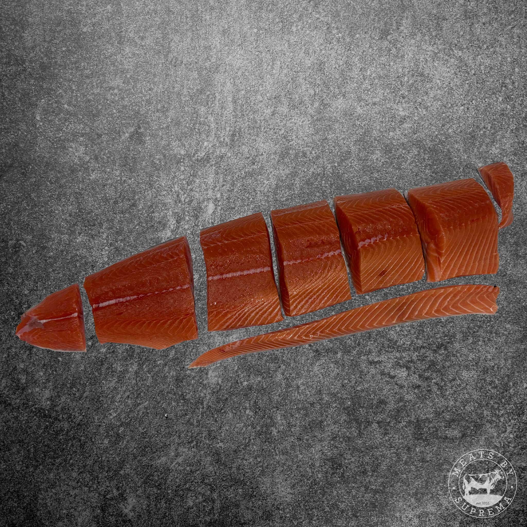 Wild Caught Alaskan Red king salmon 8oz